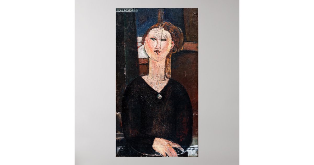 Amedeo Modigliani - Antonia Poster | Zazzle
