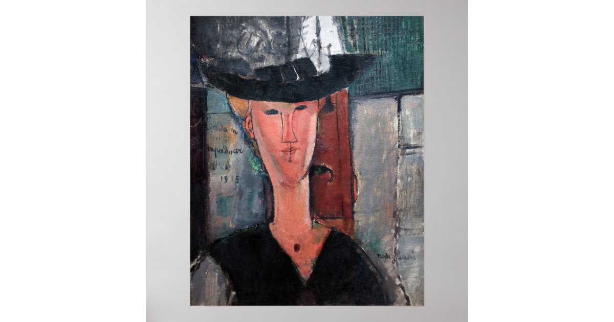 Amedeo Modigliani - Madame Pompadour Poster | Zazzle