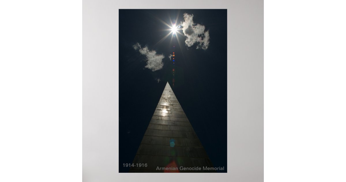 Amenian Genocide Memorial Poster | Zazzle