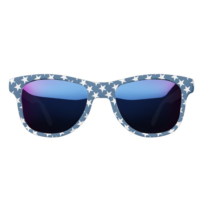 Ameriacan Blue Star Sunglasses | Zazzle.com