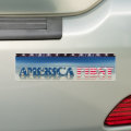 AMERICA FIRST-2 BUMPER STICKER | Zazzle