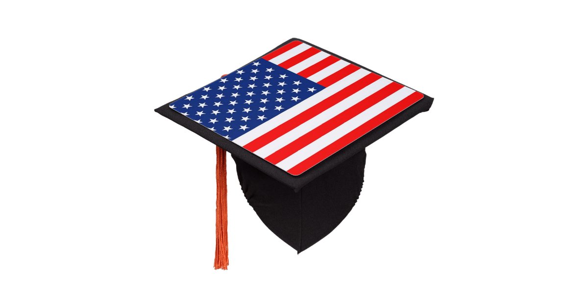 America Graduation Cap Topper | Zazzle
