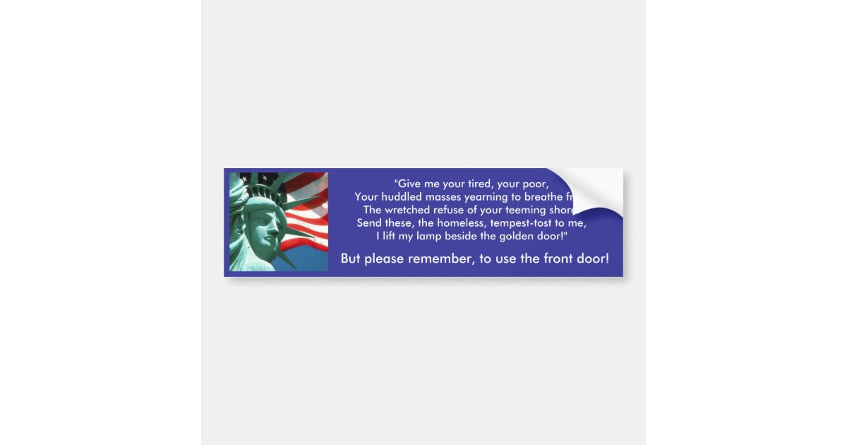 America - Melting Pot Bumper Sticker | Zazzle