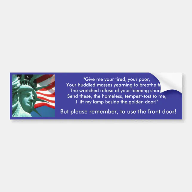 America - Melting Pot Bumper Sticker | Zazzle