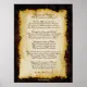 American Anthem Patriotic Original Poem Poster | Zazzle