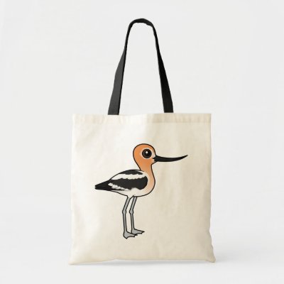Cute American Avocet by Birdorable