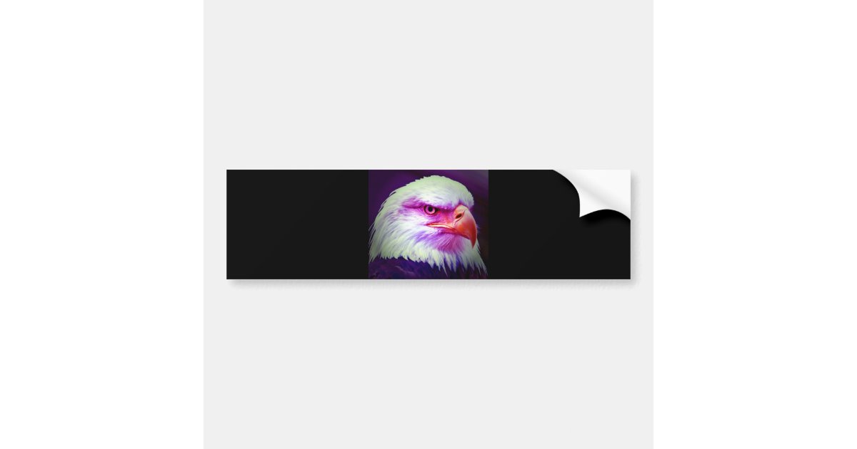 American Bald Eagle Bumper Sticker | Zazzle