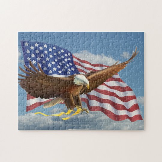 American Bald Eagle Jigsaw Puzzle | Zazzle.com