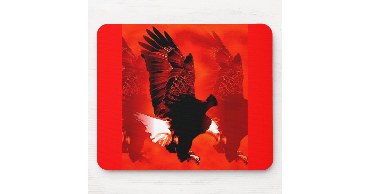 American Bald Eagle Mouse Pad | Zazzle