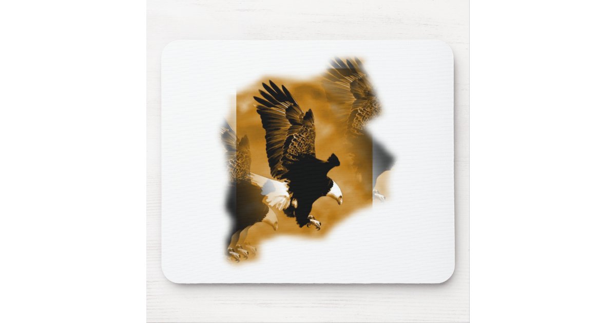 American Bald Eagle Mouse Pad | Zazzle