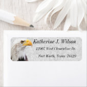 American Bald Eagle Personal Mailing Labels | Zazzle