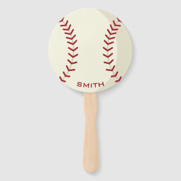 American Baseball Your Official Hand Fan | Zazzle