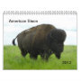 American Bison Calendar | Zazzle