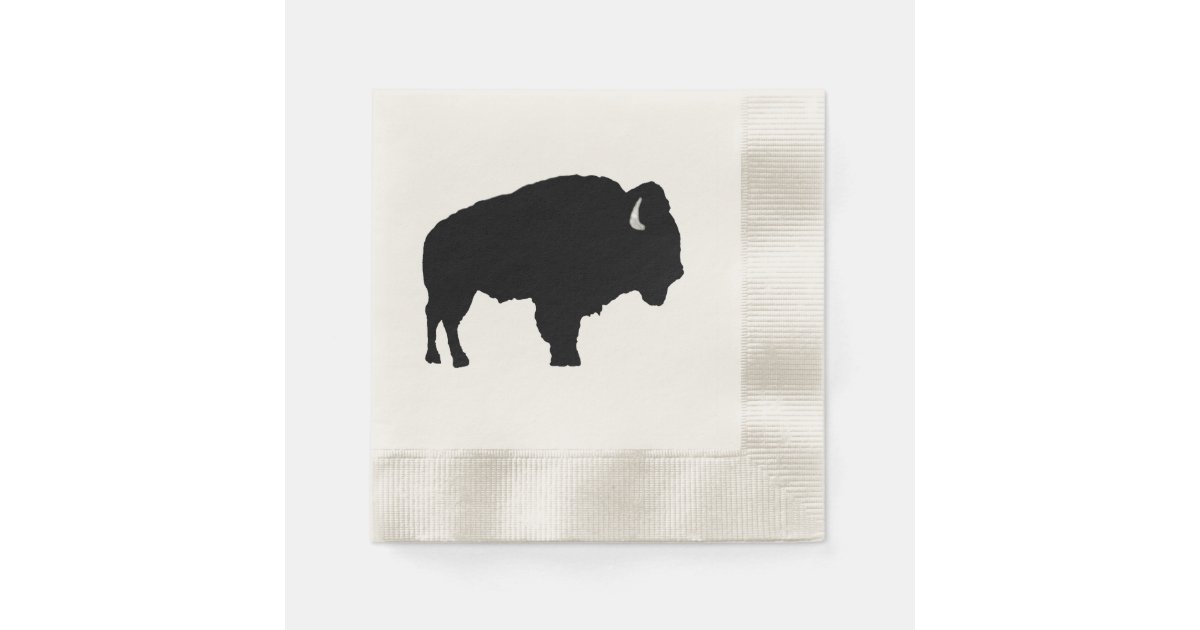 American Bison Napkins | Zazzle