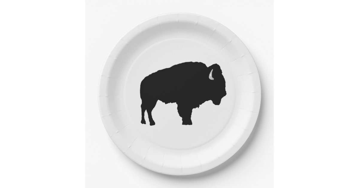 American Bison Paper Plates | Zazzle