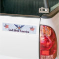 American Blue Eagle Bumper Sticker | Zazzle