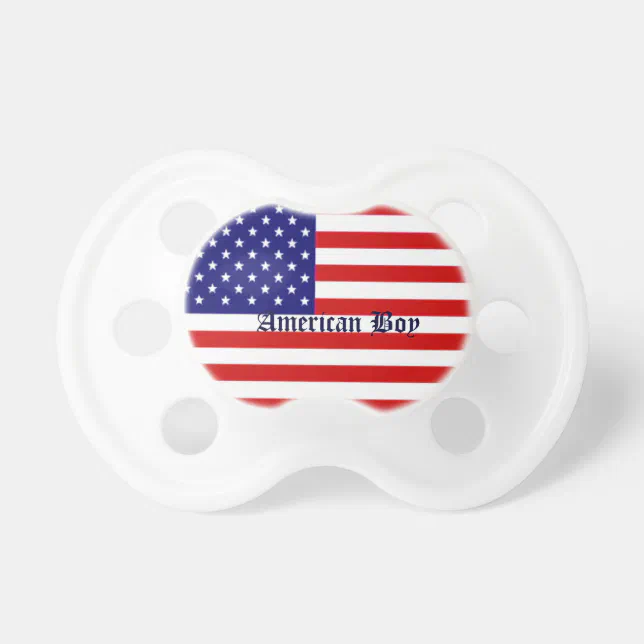 American Boy Pacifier | Zazzle