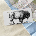 American Buffalo Bison License Plate | Zazzle