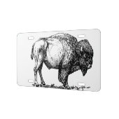 American Buffalo Bison License Plate | Zazzle