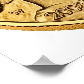 American Buffalo Gold Bullion Coin Poster | Zazzle