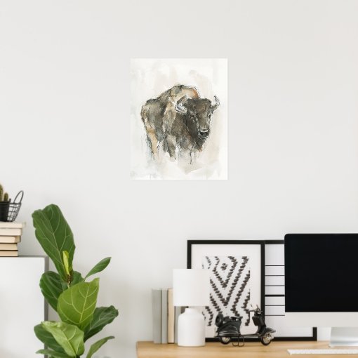 American Buffalo I Poster | Zazzle