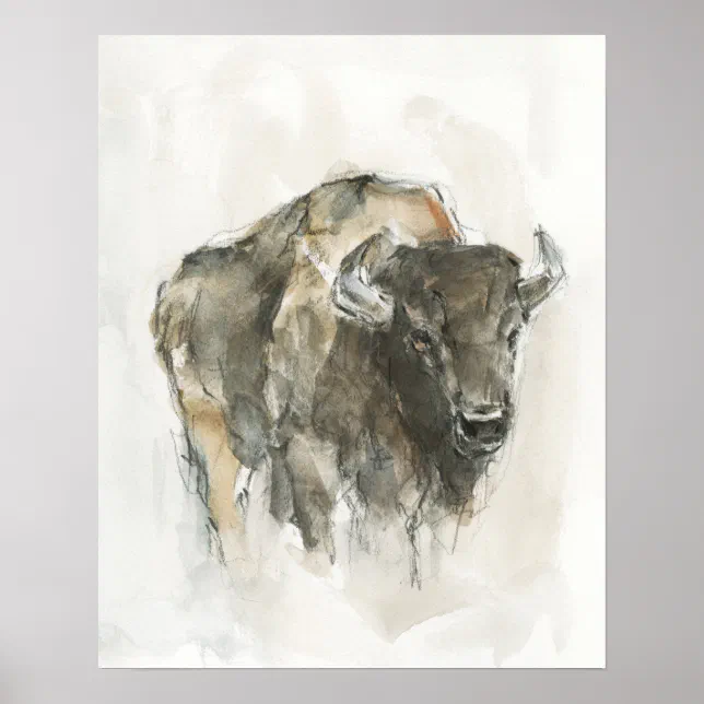 American Buffalo I Poster | Zazzle