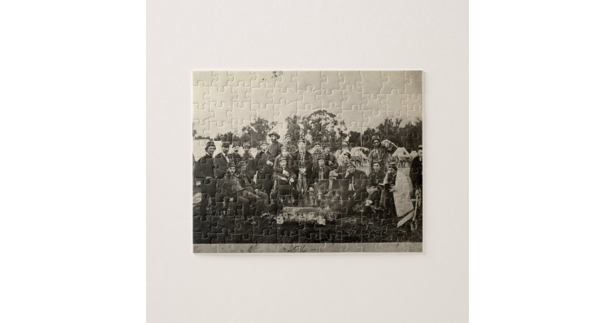 American Civil War Battalion Washington Artillery Jigsaw Puzzle | Zazzle
