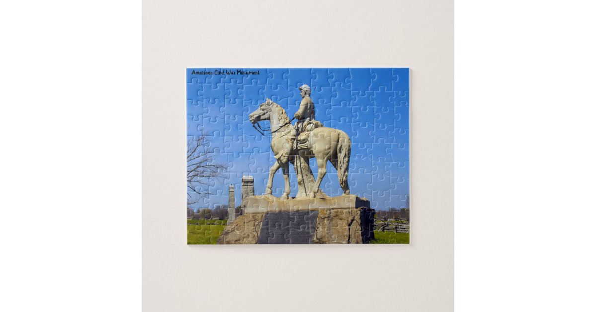 American Civil War Monument Jigsaw Puzzle | Zazzle