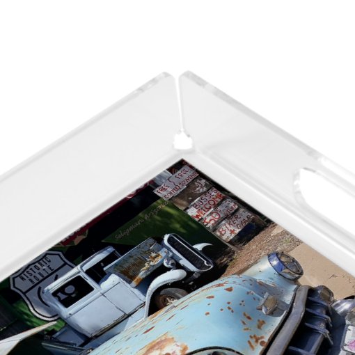 AMERICAN CLASSIC CAR HOT ROD SERVING TRAY FIFTIES | Zazzle
