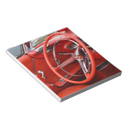 American classic car notepad | Zazzle
