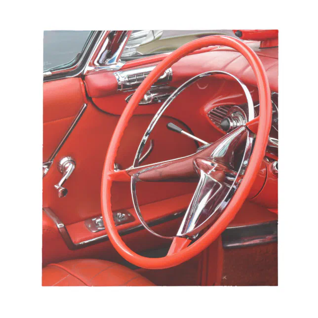 American classic car notepad | Zazzle