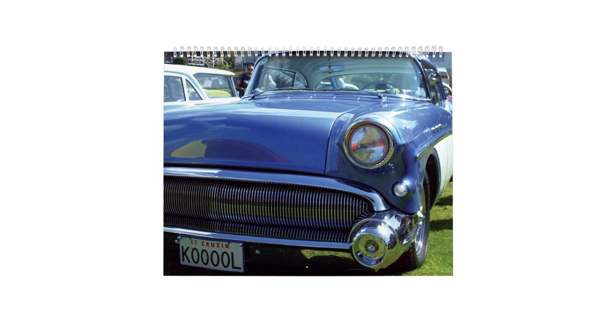 American Classic Cars Calendar | Zazzle