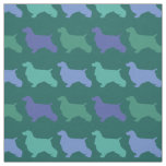 I Love my Cocker Spaniel Fabric | Zazzle