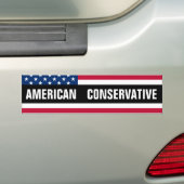American Conservative Bumper Sticker | Zazzle