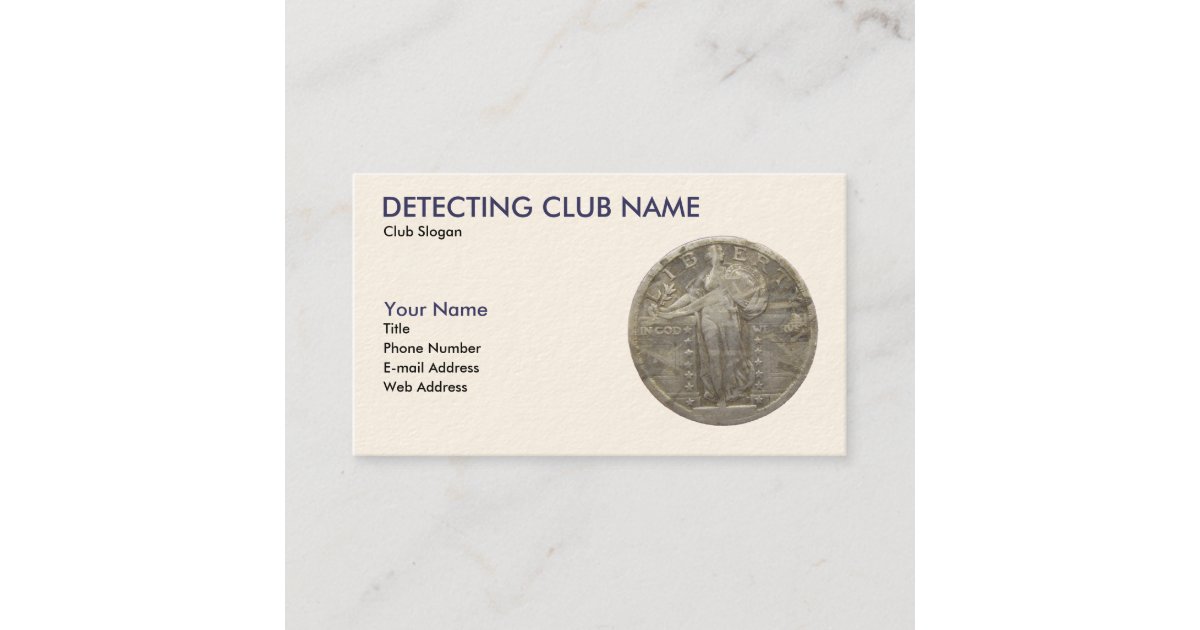 American Detectorist Business Card | Zazzle