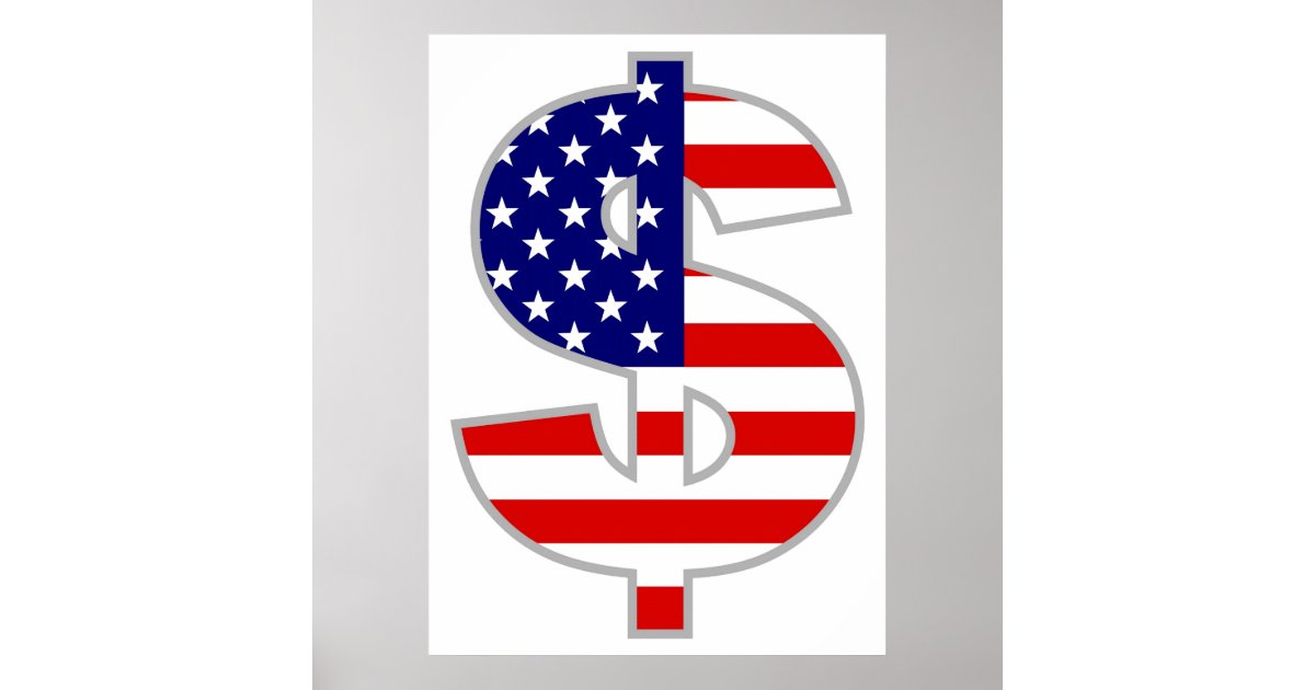 American Dollar Poster | Zazzle