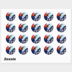 American Eagle Full Sticker | Zazzle