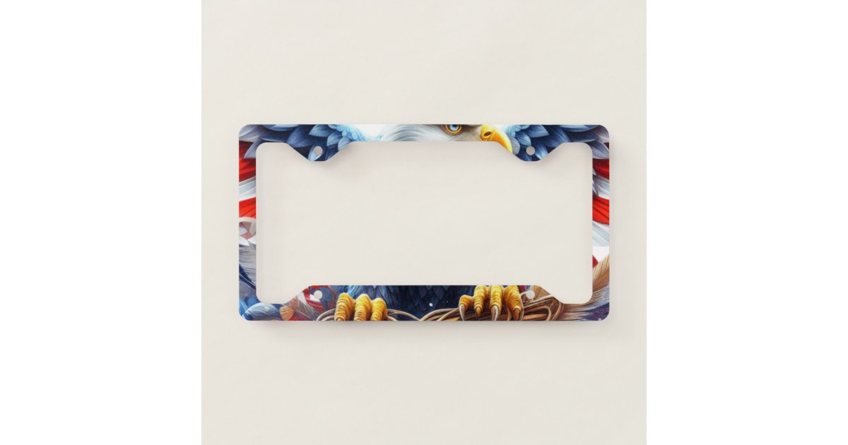 American Eagle License Plate Frame | Zazzle