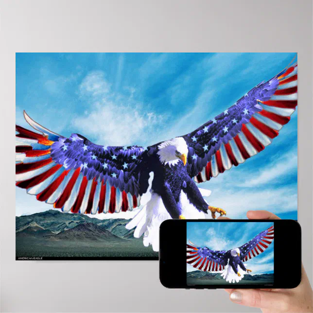 American Eagle Poster | Zazzle