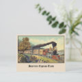 American Express Train Vintage Postcard | Zazzle