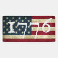 American Flag 1776 July 4th Party Banner | Zazzle