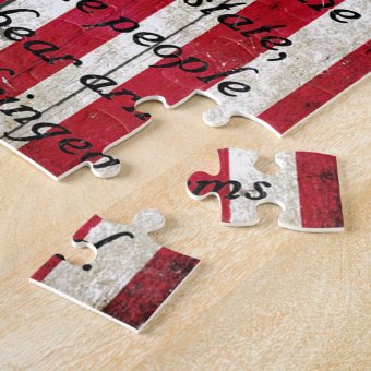 American Flag & 2nd Amendment Jigsaw Puzzle | Zazzle