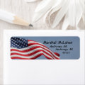 American Flag Address Labels | Zazzle