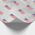 American Flag America USA Patriotic Wrapping Paper | Zazzle