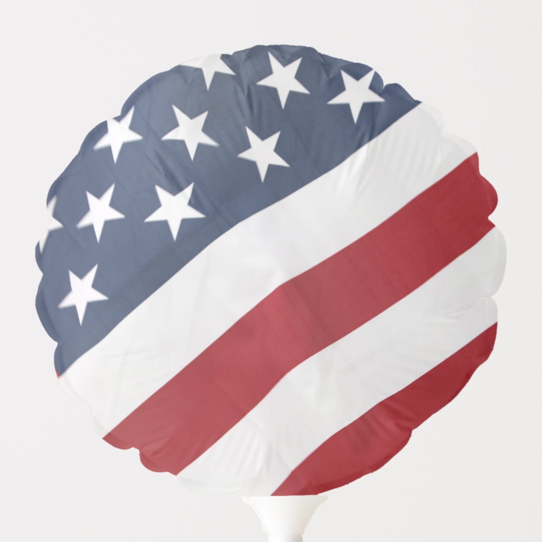 American Flag Balloon | Zazzle
