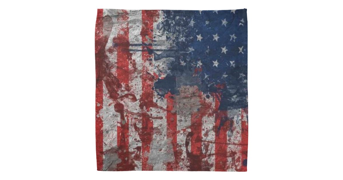 American Flag Bandana | Zazzle.com