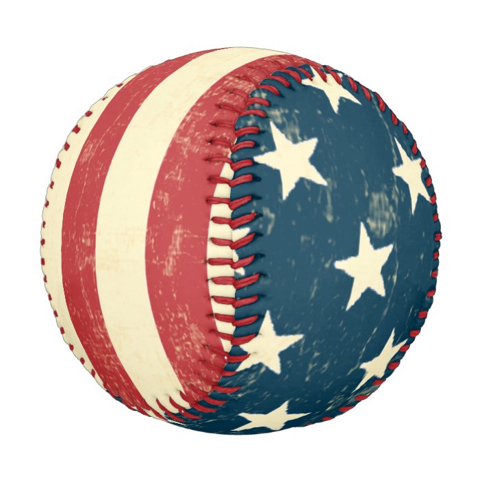 American Flag Baseball | Zazzle.com