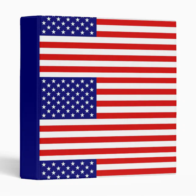 American Flag Binder | Zazzle