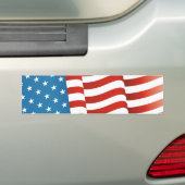 American Flag Bumper Sticker | Zazzle