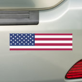 American Flag Bumper Sticker | Zazzle